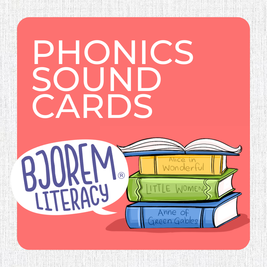 Phonics Sound Cards for Early Literacy – Bjorem Speech®