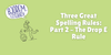 Drop E Rule: Mastering Suffixes and Silent Vowels – Bjorem Speech®