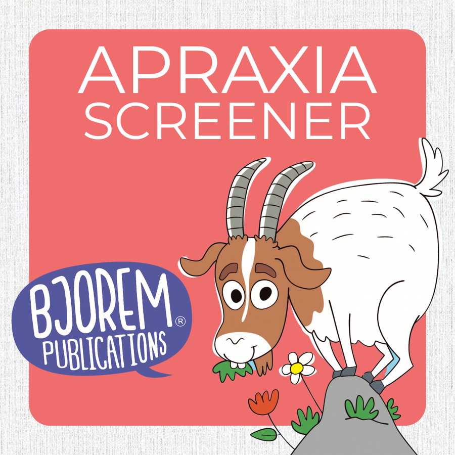 Apraxia Screener & CAS Assessment Tools – Bjorem Speech®