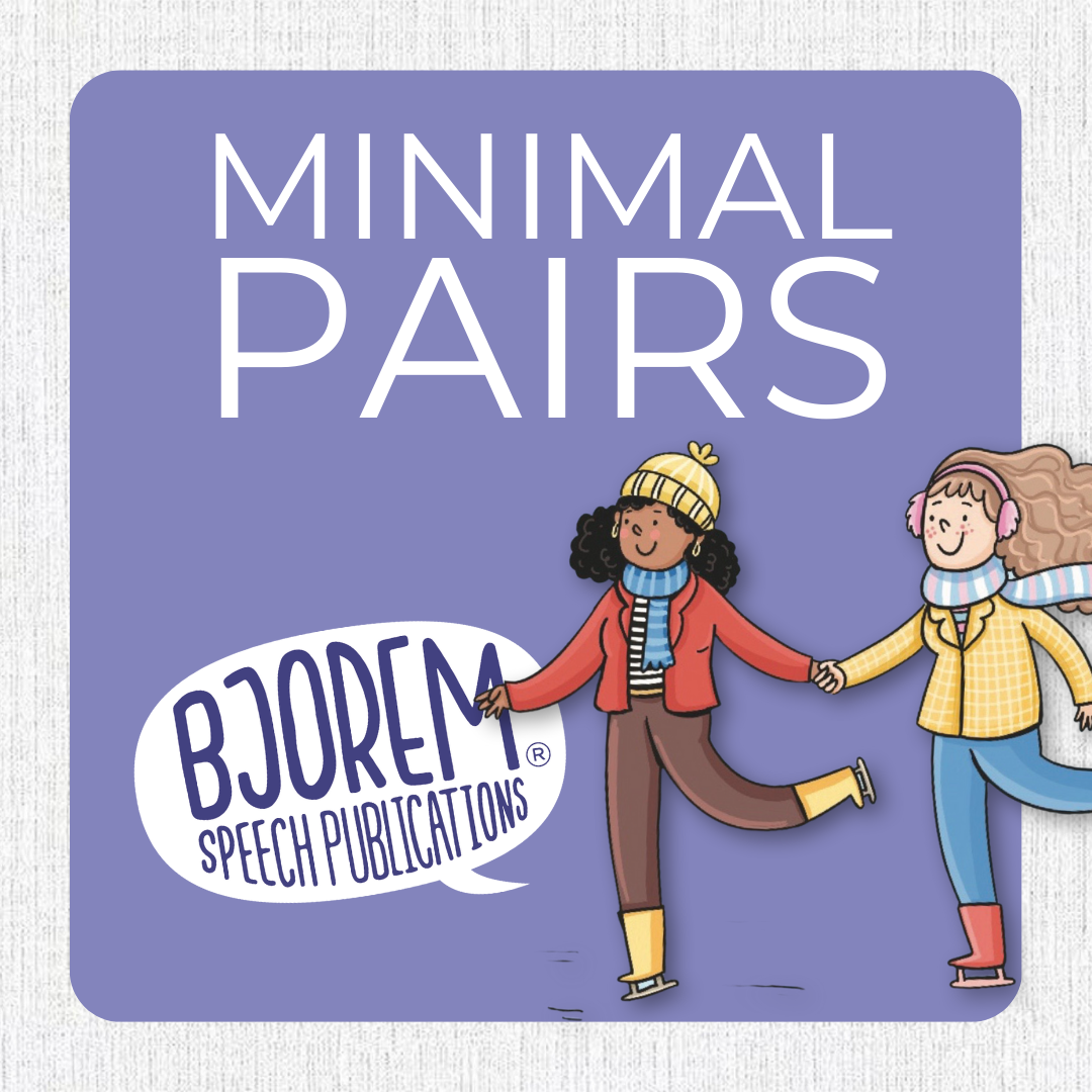 Minimal Pairs Collection for Speech Development – Bjorem Speech®