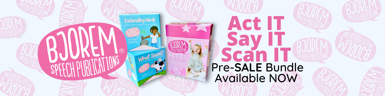 Speech Therapy & Literacy Products for Kids | BjoremSpeech – Bjorem Speech®