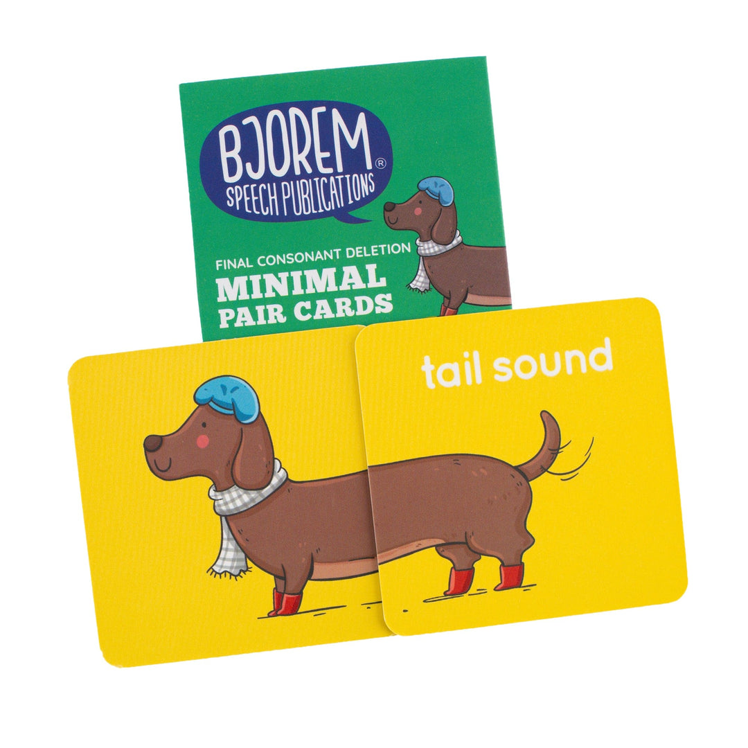 Minimal Pairs Collection for Speech Development – Bjorem Speech®