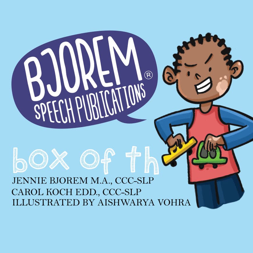 Bjorem Speech® Box of TH Sound Cards - Articulation Therapy - TH Sound
