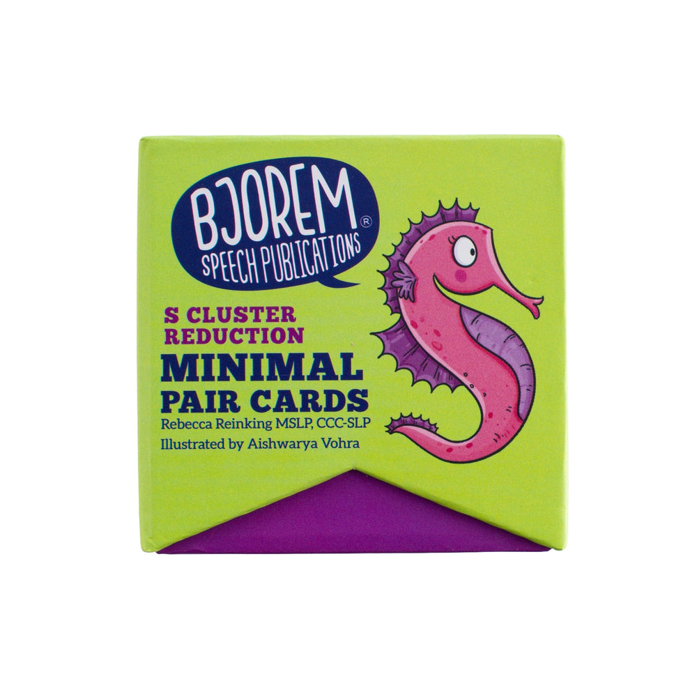 Minimal Pairs: S Cluster Reduction Cards for Speech Therapy – Bjorem ...