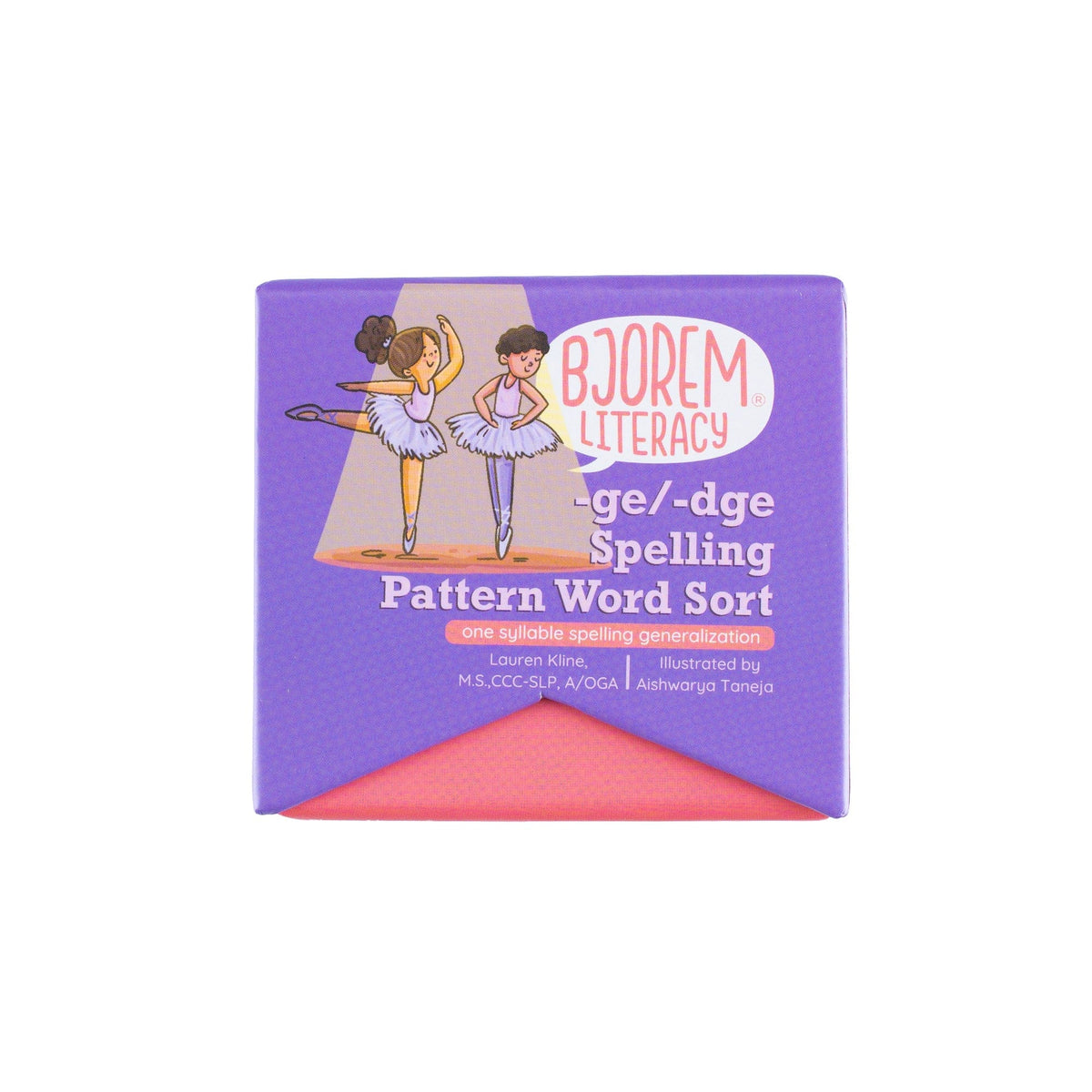 Ge Dge Spelling Pattern Word Sort for Structured Literacy – Bjorem Speech®