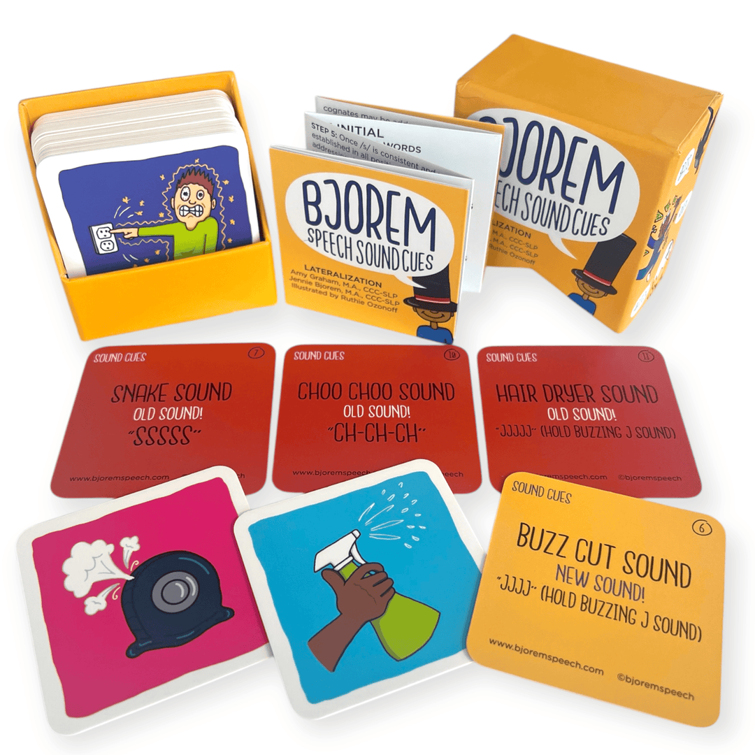 Cue Cards for Speech Therapy – Bjorem Speech®