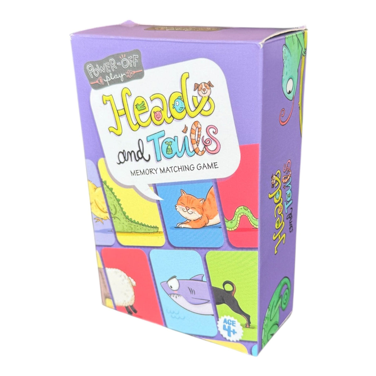 Power Off Play™: Heads and Tails Memory Card Game – Bjorem Speech®