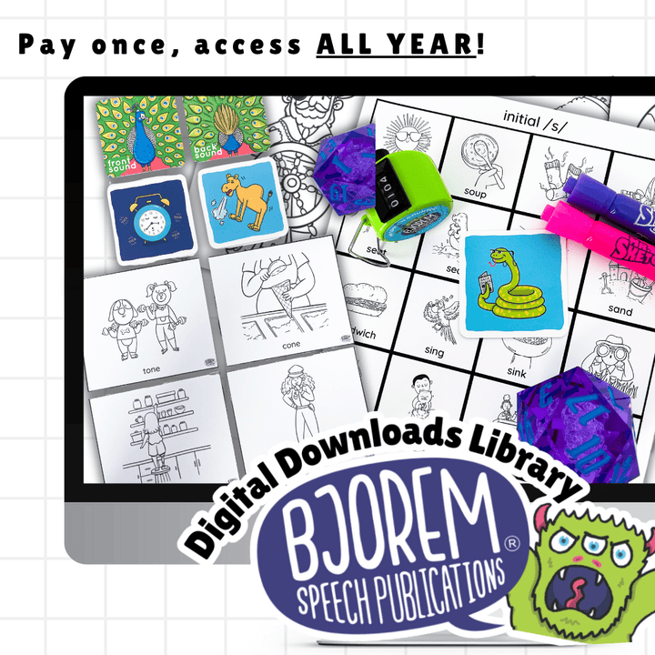 Digital Downloads Subscription Library – Bjorem Speech®
