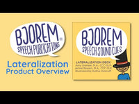 Bjorem Speech Sound Cues Lateralization | Speech Therapy Tools – Bjorem Speech®