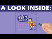 Bjorem Speech® Multisyllabic Words Deck - Enhance Speech Therapy