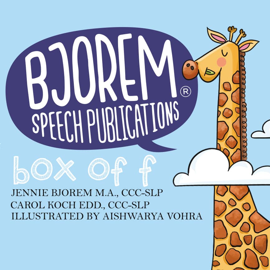 Box of F Speech Sound Cards – Bjorem Speech®