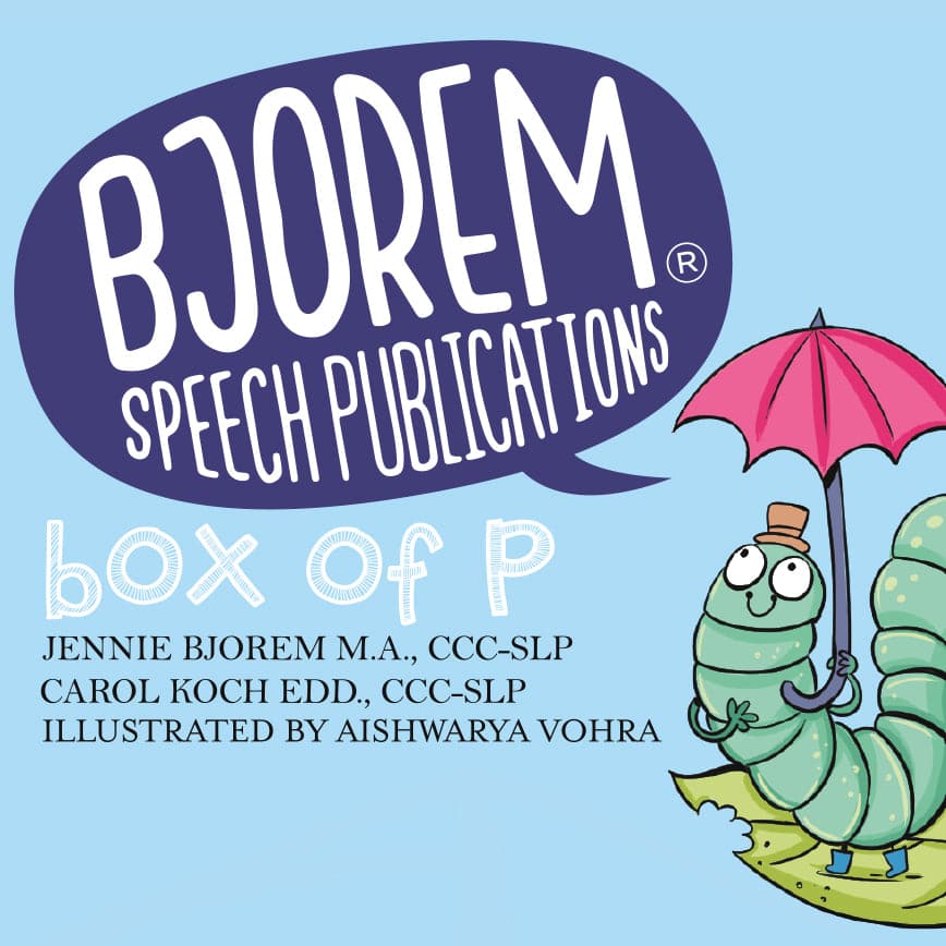 Bjorem Speech® Box of P Sound Cards - Articulation Therapy for P Sound
