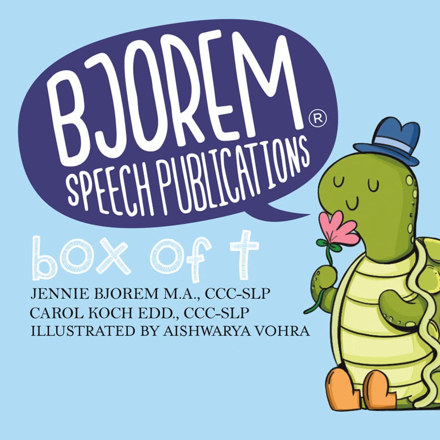 Bjorem Speech® Box of T Sound Cards - Articulation Therapy for T Sound