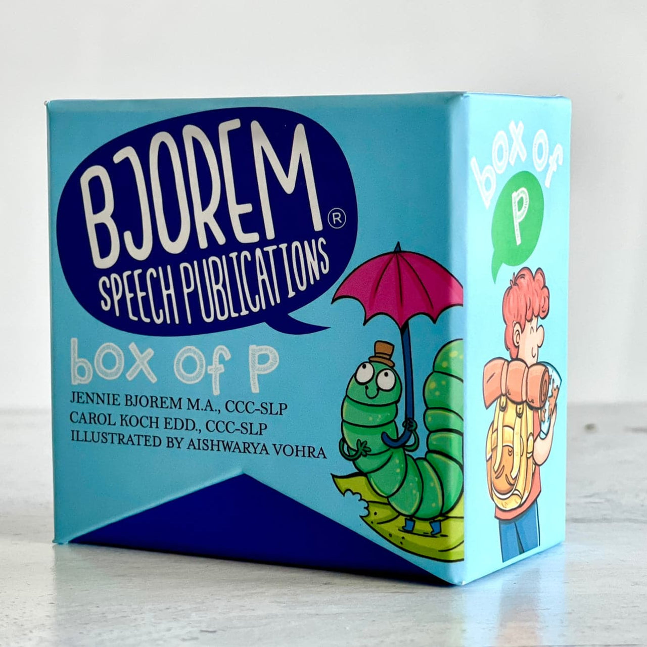 Box of P Speech Sound Cards – Bjorem Speech®