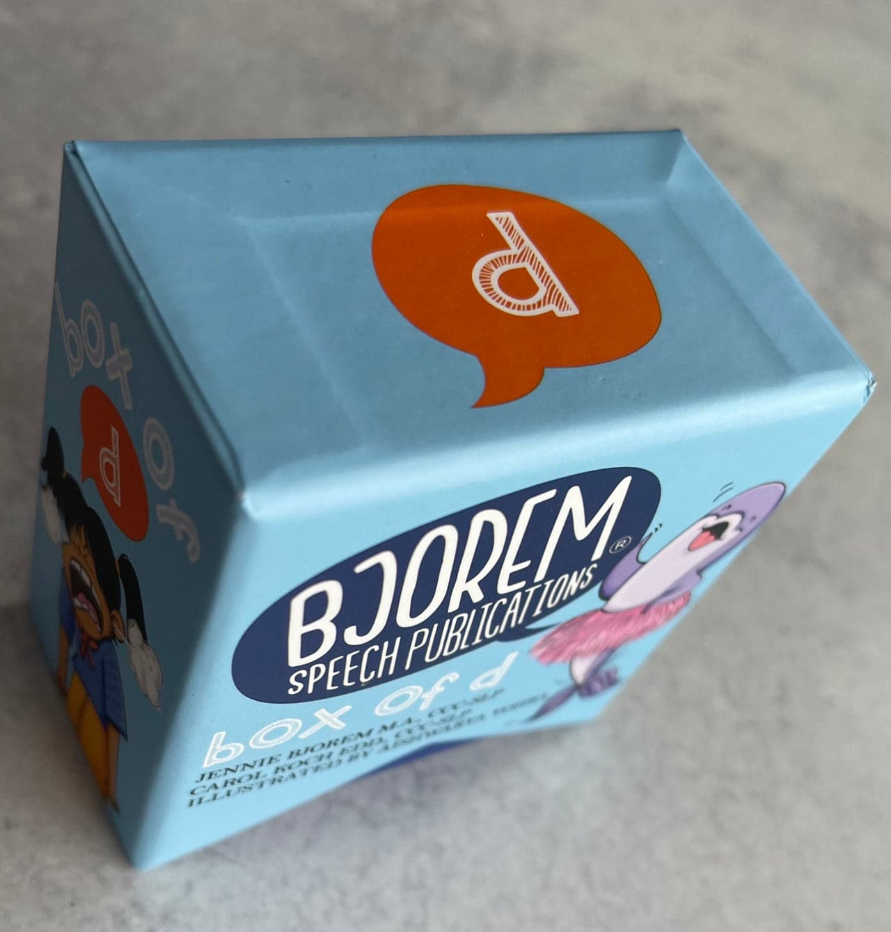 Box of D - Speech Sound Cards – Bjorem Speech®
