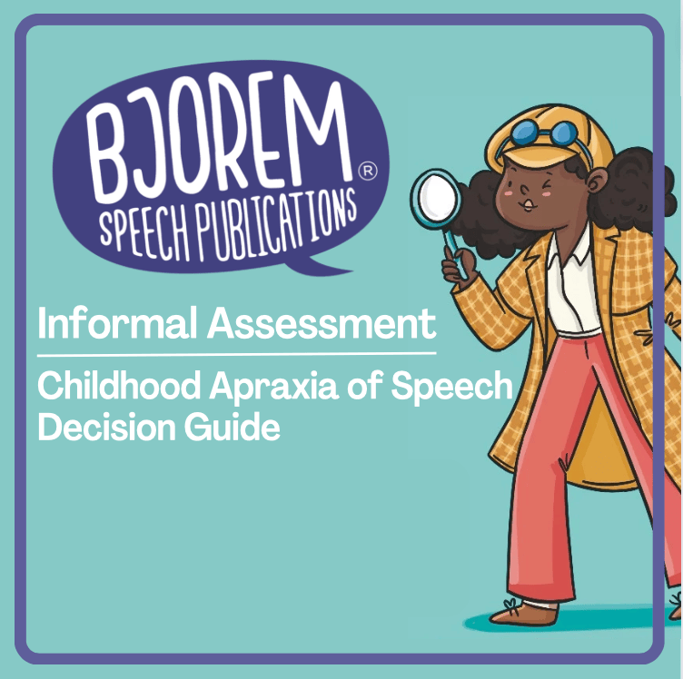 Dynamic Childhood Apraxia of Speech Assessment - Download – Bjorem Speech®