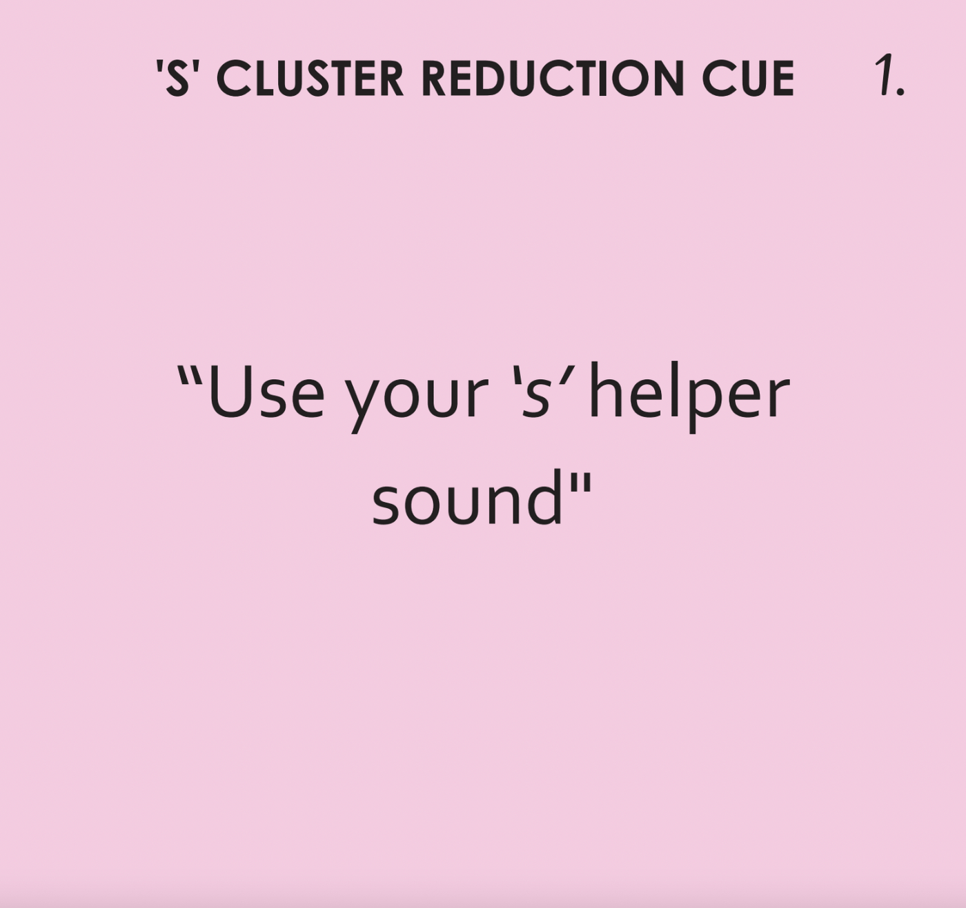 Minimal Pairs: S Cluster Reduction Cards for Speech Therapy – Bjorem ...